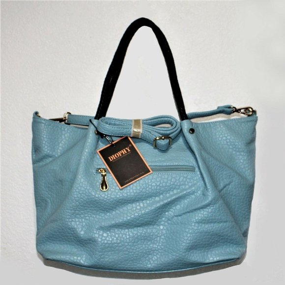 Diophy | Bags | Diophy In Style Handbag Large Multiple Pocket Light ...